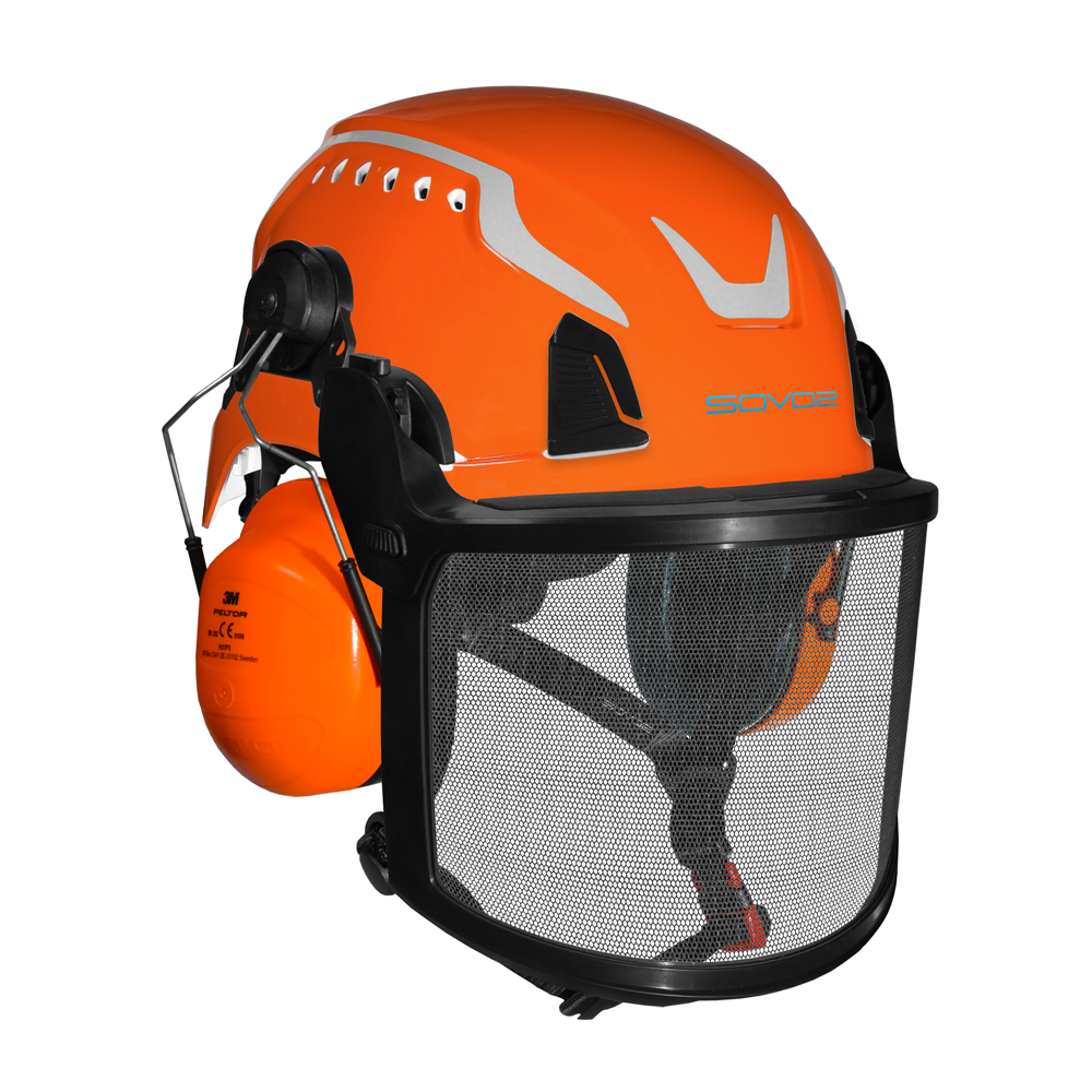 SOVOS S3200 Kit HVS Helmet/Cover/Hi-Vis Silver - Access Gear Supplies